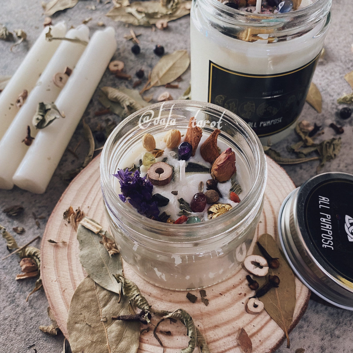 🧚🏻自家製魔法蠟燭 All Purpose Candle 全方位蠟燭 – Dala Tarot